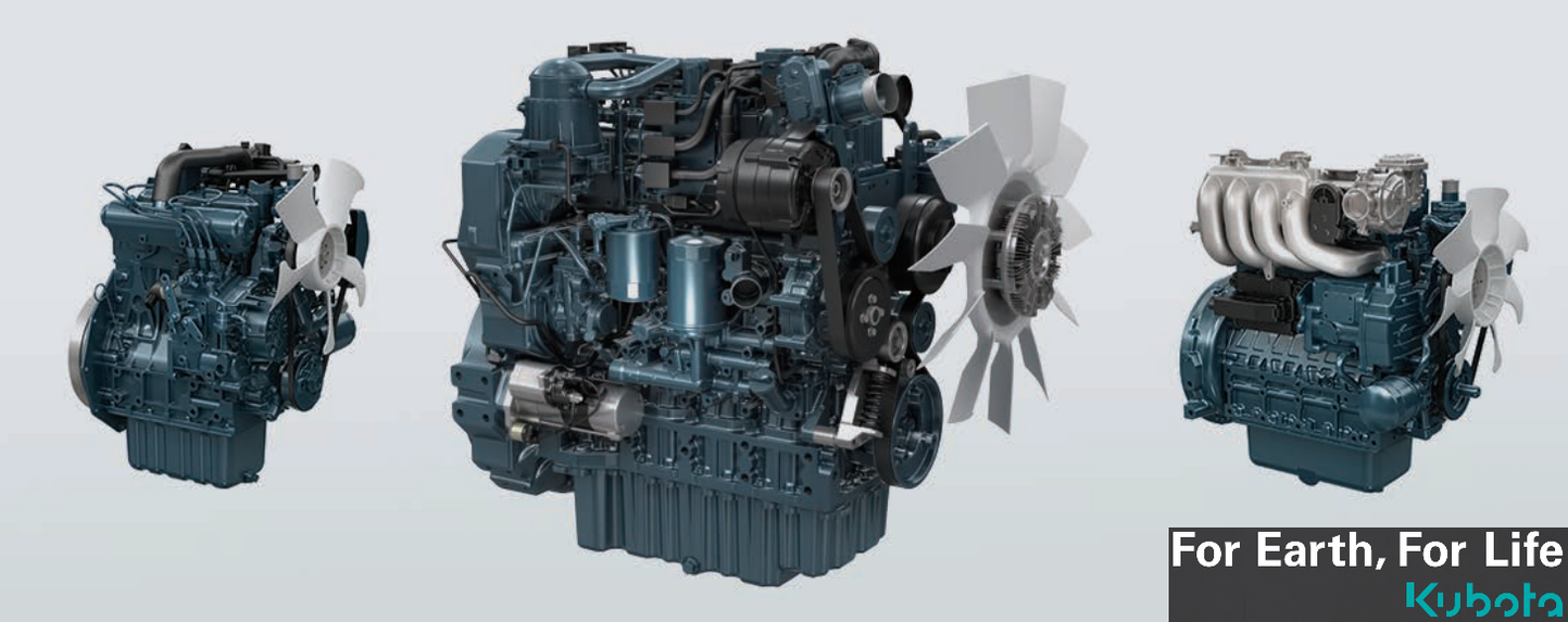 Compact Powerhouses: Exploring the Dominance of Kubota Diesel Engines ...
